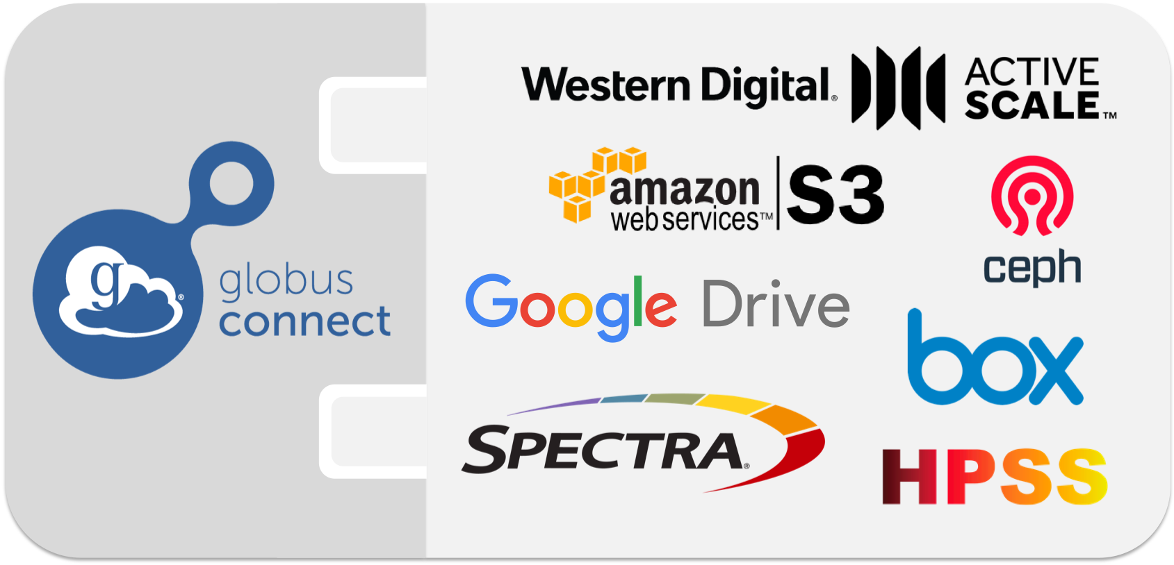 Premium Storage Connectors | globus